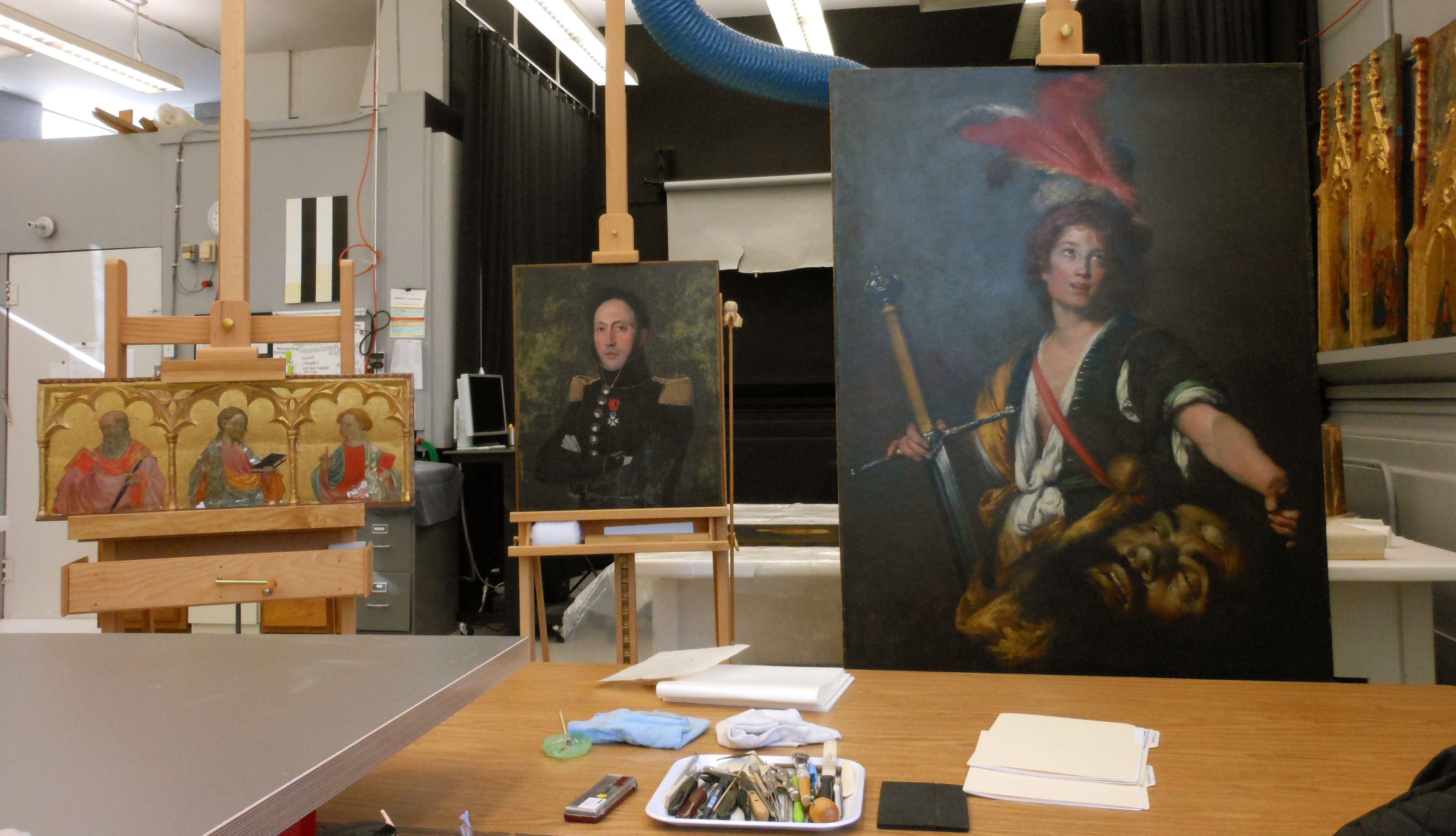 Behind the Scenes in Conservation: Standing Room Only - Cincinnati Art ...