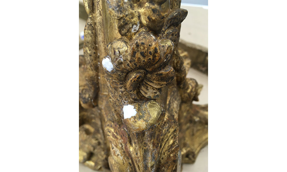 Behind the Scenes in Conservation: 1740’s Rococo Gilt Table Returns ...