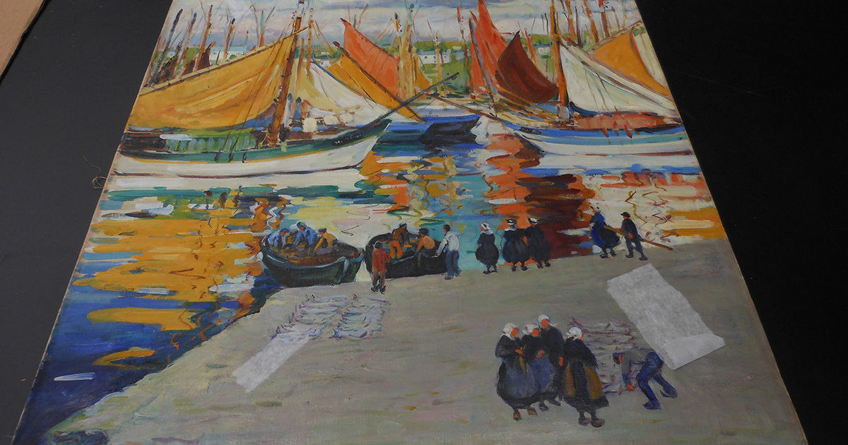 Behind the Scenes in Conservation: Brightening a Nearly 100-Year-Old ...