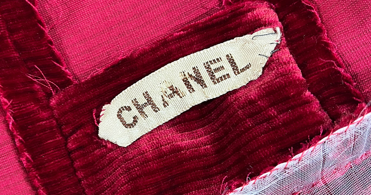 Behind the Scenes in Conservation: A “Conversation” with Coco Chanel ...