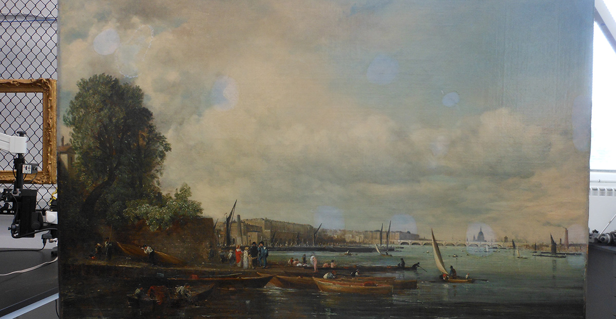 Behind the Scenes in Conservation: Blue Skies over Waterloo Bridge ...