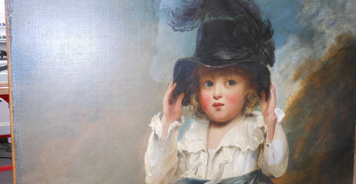 Behind the Scenes in Conservation: Charming Portrait of the Honorable ...